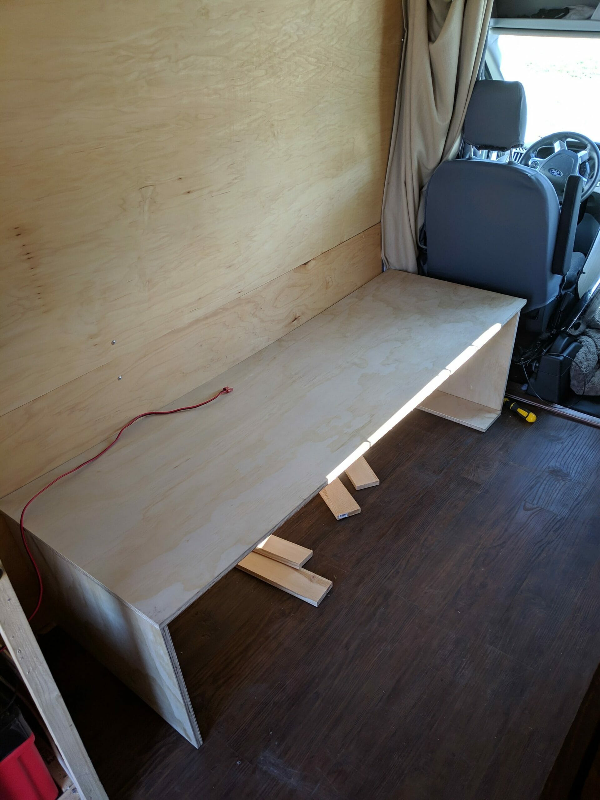 Building a Comfortable Sofa Bed in a Van — Technically Wizardry
