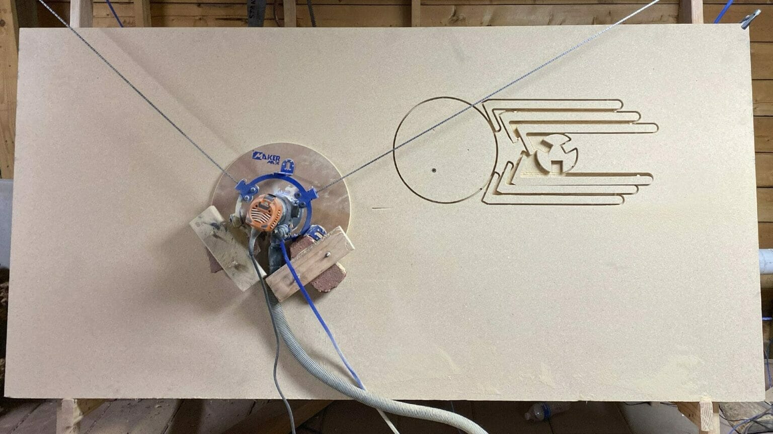 A Beginner's Experience with the Maslow CNC Router