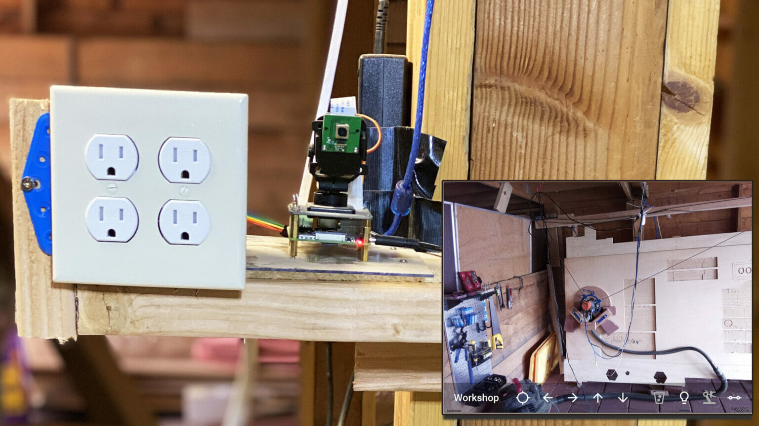 Building a Pan Tilt Zoom Security Camera